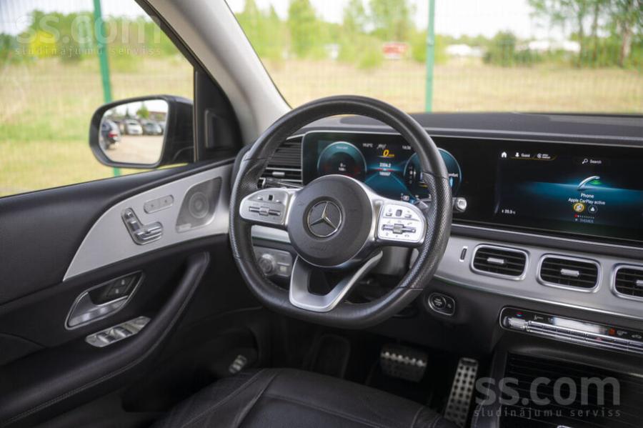 Melns Mercedes-Benz GLS 350 2020 Rīga, ar dzinēja tilpumu 3.00 L un nobraukumu 186 tūkst. km par 59000 €, foto 20 vietnē AUTOMOTO.COM.LV