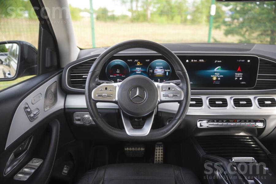 Melns Mercedes-Benz GLS 350 2020 Rīga, ar dzinēja tilpumu 3.00 L un nobraukumu 186 tūkst. km par 59000 €, foto 23 vietnē AUTOMOTO.COM.LV