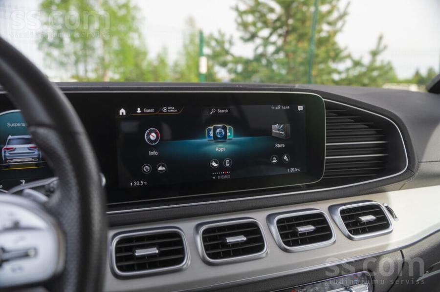 Melns Mercedes-Benz GLS 350 2020 Rīga, ar dzinēja tilpumu 3.00 L un nobraukumu 186 tūkst. km par 59000 €, foto 34 vietnē AUTOMOTO.COM.LV