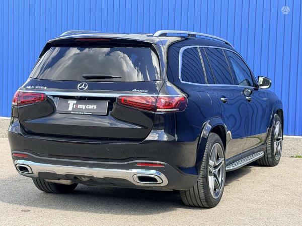 Melns Mercedes-Benz GLS 350 2020 Kauņa, ar dzinēja tilpumu 2.93 L un nobraukumu 100 tūkst. km par 79900 €, foto 2 vietnē AUTOMOTO.COM.LV