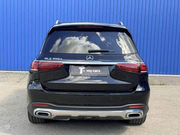 Melns Mercedes-Benz GLS 350 2020 Kauņa, ar dzinēja tilpumu 2.93 L un nobraukumu 100 tūkst. km par 79900 €, foto 4 vietnē AUTOMOTO.COM.LV
