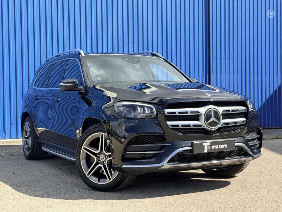 Черный Мерседес ГЛС 350 2020 в Каунас, объемом двигателя 2.93 л и пробегом 100 тыс. км за 79900 €, фото 6 на AUTOMOTO.COM.LV