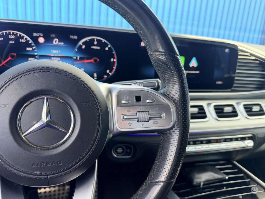 Черный Мерседес ГЛС 350 2020 в Каунас, объемом двигателя 2.93 л и пробегом 100 тыс. км за 79900 €, фото 17 на AUTOMOTO.COM.LV