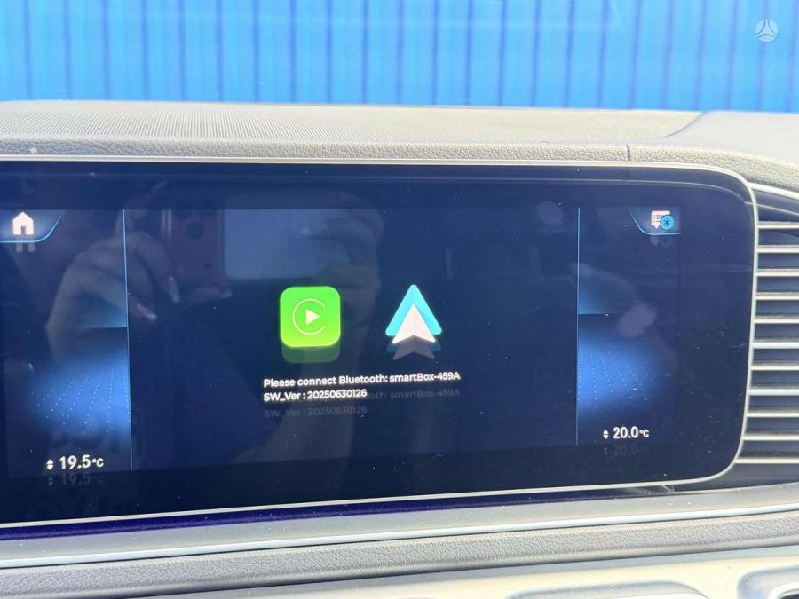 Черный Мерседес ГЛС 350 2020 в Каунас, объемом двигателя 2.93 л и пробегом 100 тыс. км за 79900 €, фото 26 на AUTOMOTO.COM.LV