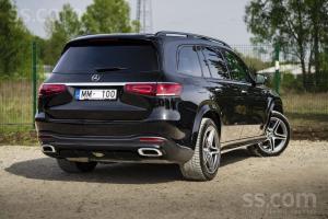 Черный Мерседес ГЛС 350 2020 в Рига, объемом двигателя 3.00 л и пробегом 186 тыс. км за 56000 €, фото 9 на AUTOMOTO.COM.LV