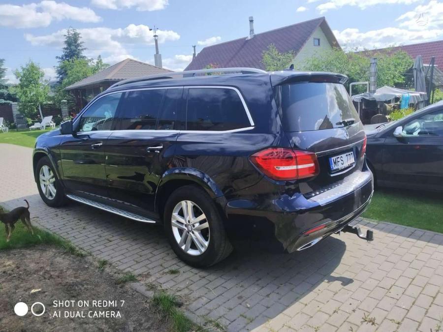 Zils Mercedes-Benz GLS 350 2015 Viļņa, ar dzinēja tilpumu 2.99 L un nobraukumu 189 tūkst. km par 26900 €, foto 3 vietnē AUTOMOTO.COM.LV