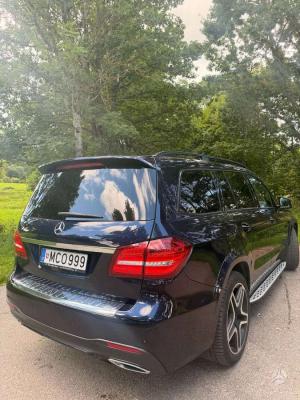 Blue Mercedes-Benz GLS 350 2018 in Silale, with an engine capacity of 2.99 L and mileage of 182 thousand km for 38000 €, photo 5 on AUTOMOTO.COM.LV