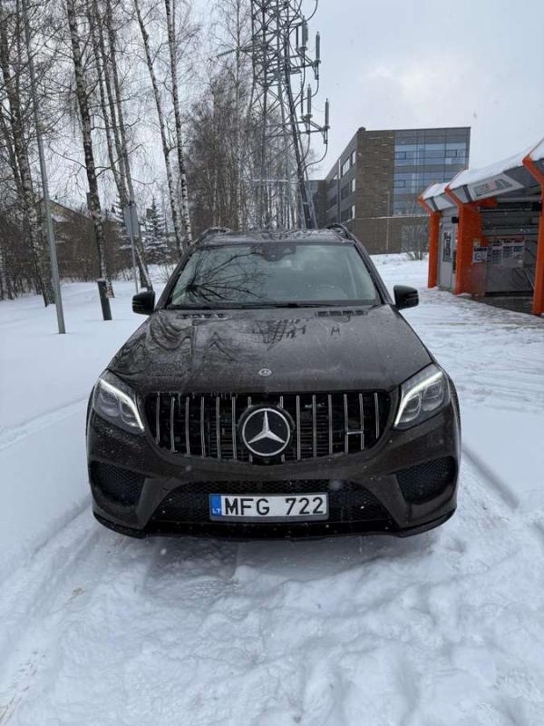 Brūns Mercedes-Benz GLS 350 2016 Kauņa, ar dzinēja tilpumu 2.99 L un nobraukumu 236 tūkst. km par 29500 €, foto 1 vietnē AUTOMOTO.COM.LV