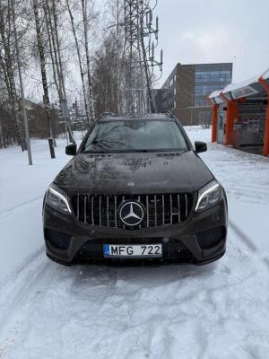 Brūns Mercedes-Benz GLS 350 2016 Kauņa, ar dzinēja tilpumu 2.99 L un nobraukumu 236 tūkst. km par 29500 €, foto  vietnē AUTOMOTO.COM.LV