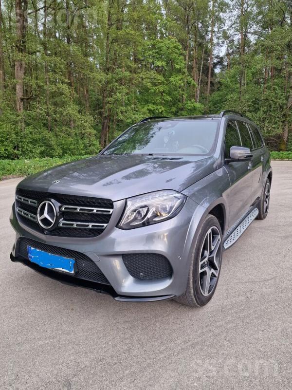 Mercedes-Benz GLS 350 2018 in Riga, with an engine capacity of 3.00 L and mileage of 208 thousand km for 33000 €, photo 1 on AUTOMOTO.COM.LV