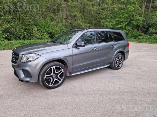 Mercedes-Benz GLS 350 2018 in Riga, with an engine capacity of 3.00 L and mileage of 208 thousand km for 33000 €, photo 9 on AUTOMOTO.COM.LV