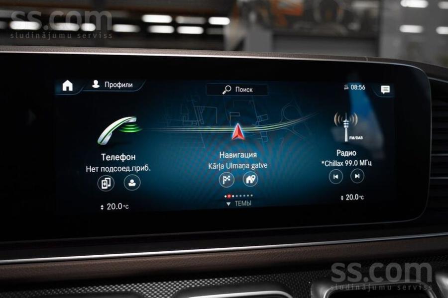 Mercedes-Benz GLS 350 2020 Rīga, ar dzinēja tilpumu 3.00 L un nobraukumu 102 tūkst. km par 79000 €, foto 22 vietnē AUTOMOTO.COM.LV