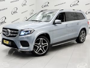 Grey Mercedes-Benz GLS 350 2016 in Avizieniai, with an engine capacity of 3.00 L and mileage of 355 thousand km for 28900 €, photo  on AUTOMOTO.COM.LV