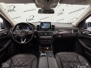 Grey Mercedes-Benz GLS 350 2016 in Avizieniai, with an engine capacity of 3.00 L and mileage of 355 thousand km for 28900 €, photo 3 on AUTOMOTO.COM.LV