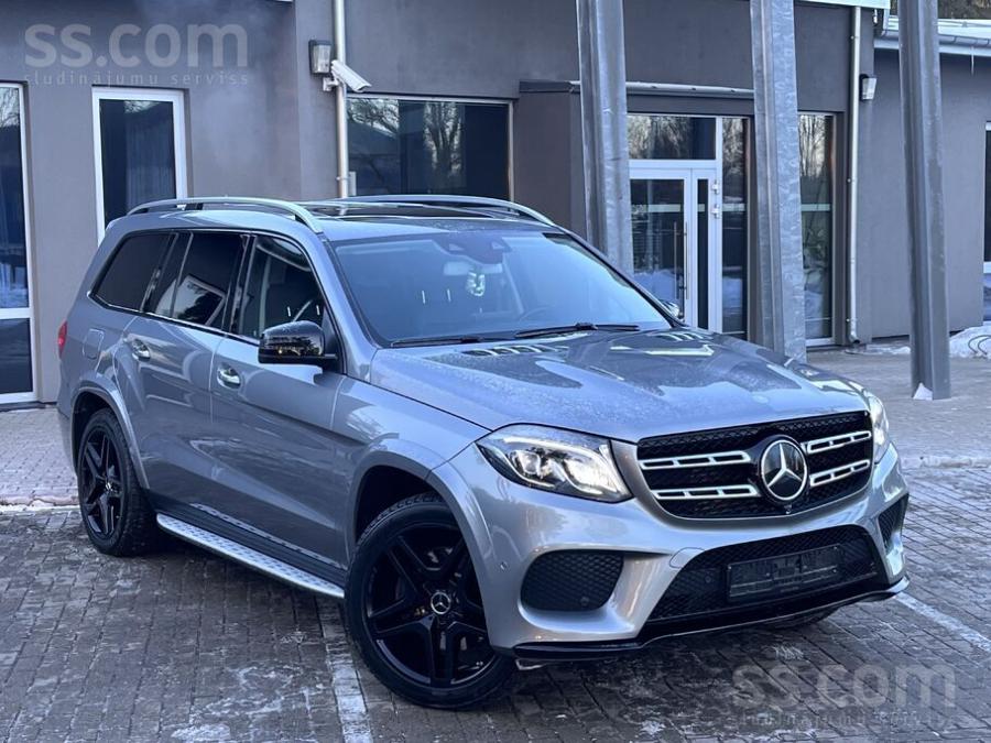 Серый Мерседес ГЛС 350 2016 в Юрмала, объемом двигателя 3.00 л и пробегом 0 тыс. км за 41000 €, фото 3 на AUTOMOTO.COM.LV