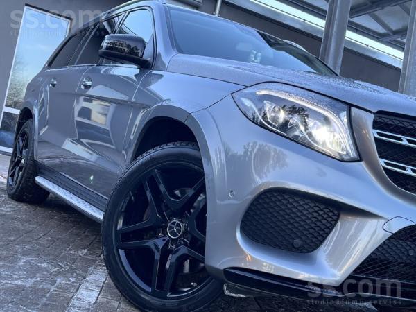 Grey Mercedes-Benz GLS 350 2016 in Jurmala, with an engine capacity of 3.00 L and mileage of 0 thousand km for 41000 €, photo 4 on AUTOMOTO.COM.LV