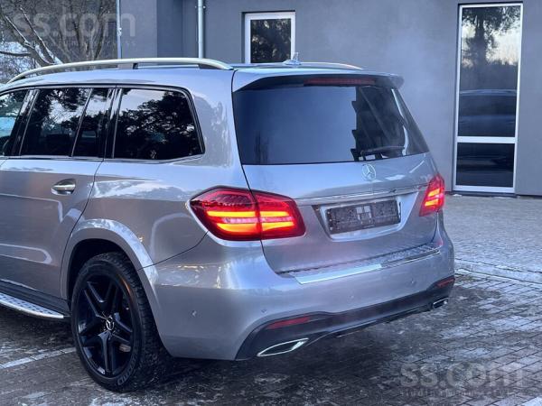 Grey Mercedes-Benz GLS 350 2016 in Jurmala, with an engine capacity of 3.00 L and mileage of 0 thousand km for 41000 €, photo 10 on AUTOMOTO.COM.LV