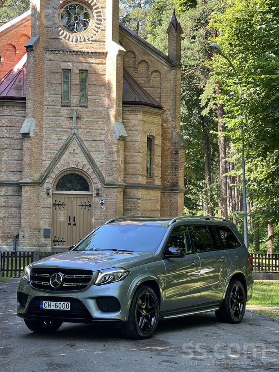 Pelēks Mercedes-Benz GLS 350 2016 Jūrmala, ar dzinēja tilpumu 3.00 L un nobraukumu 160 tūkst. km par 39500 €, foto 1 vietnē AUTOMOTO.COM.LV