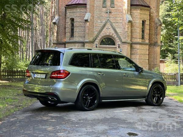 Pelēks Mercedes-Benz GLS 350 2016 Jūrmala, ar dzinēja tilpumu 3.00 L un nobraukumu 160 tūkst. km par 39500 €, foto 2 vietnē AUTOMOTO.COM.LV