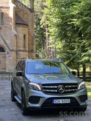 Pelēks Mercedes-Benz GLS 350 2016 Jūrmala, ar dzinēja tilpumu 3.00 L un nobraukumu 160 tūkst. km par 39500 €, foto 7 vietnē AUTOMOTO.COM.LV