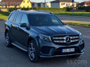 Mercedes-Benz GLS 350 2016 in Riga on AUTOMOTO.COM.LV Grey Mercedes-Benz GLS 350 2016 in Riga, with an engine capacity of 3.00 L and mileage of 132 thousand km for 44450 €, photo 1 on AUTOMOTO.COM.LV