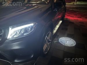 Серый Мерседес ГЛС 350 2016 в Рига, объемом двигателя 3.00 л и пробегом 143 тыс. км за 37000 €, фото 5 на AUTOMOTO.COM.LV