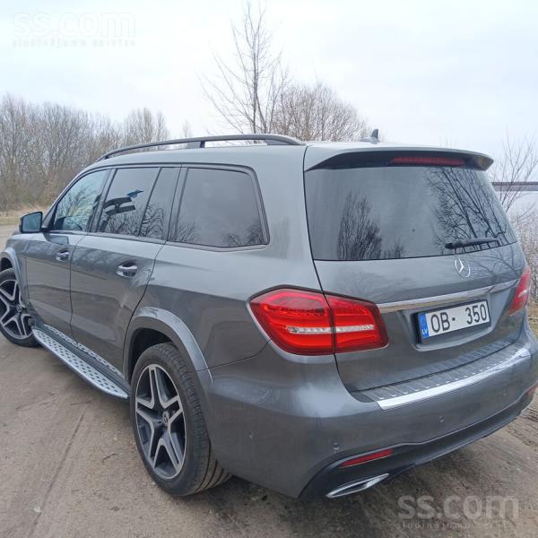 Pelēks Mercedes-Benz GLS 350 2017 Rīga, ar dzinēja tilpumu 3.00 L un nobraukumu 246 tūkst. km par 34600 €, foto 8 vietnē AUTOMOTO.COM.LV