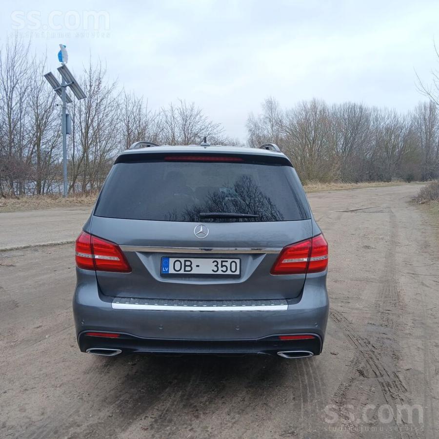 Pelēks Mercedes-Benz GLS 350 2017 Rīga, ar dzinēja tilpumu 3.00 L un nobraukumu 246 tūkst. km par 34600 €, foto 16 vietnē AUTOMOTO.COM.LV