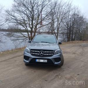 Pelēks Mercedes-Benz GLS 350 2017 Rīga, ar dzinēja tilpumu 3.00 L un nobraukumu 246 tūkst. km par 34600 €, foto 17 vietnē AUTOMOTO.COM.LV