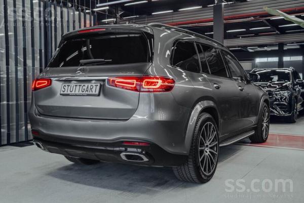 Pelēks Mercedes-Benz GLS 350 2020 Rīga, ar dzinēja tilpumu 3.00 L un nobraukumu 102 tūkst. km par 75000 €, foto 6 vietnē AUTOMOTO.COM.LV