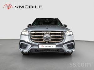 Grey Mercedes-Benz GLS 350 2024 in Riga, with an engine capacity of 3.00 L and mileage of 9 thousand km for 103200 €, photo 4 on AUTOMOTO.COM.LV