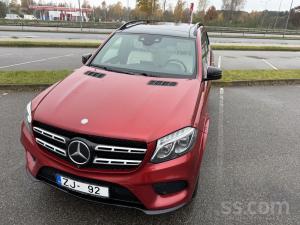 Sarkans Mercedes-Benz GLS 350 2016 Rīga, ar dzinēja tilpumu 3.00 L un nobraukumu 0 tūkst. km par 27900 €, foto 10 vietnē AUTOMOTO.COM.LV