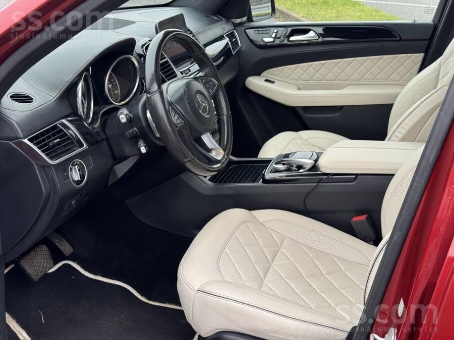 Sarkans Mercedes-Benz GLS 350 2016 Rīga, ar dzinēja tilpumu 3.00 L un nobraukumu 0 tūkst. km par 27900 €, foto 13 vietnē AUTOMOTO.COM.LV