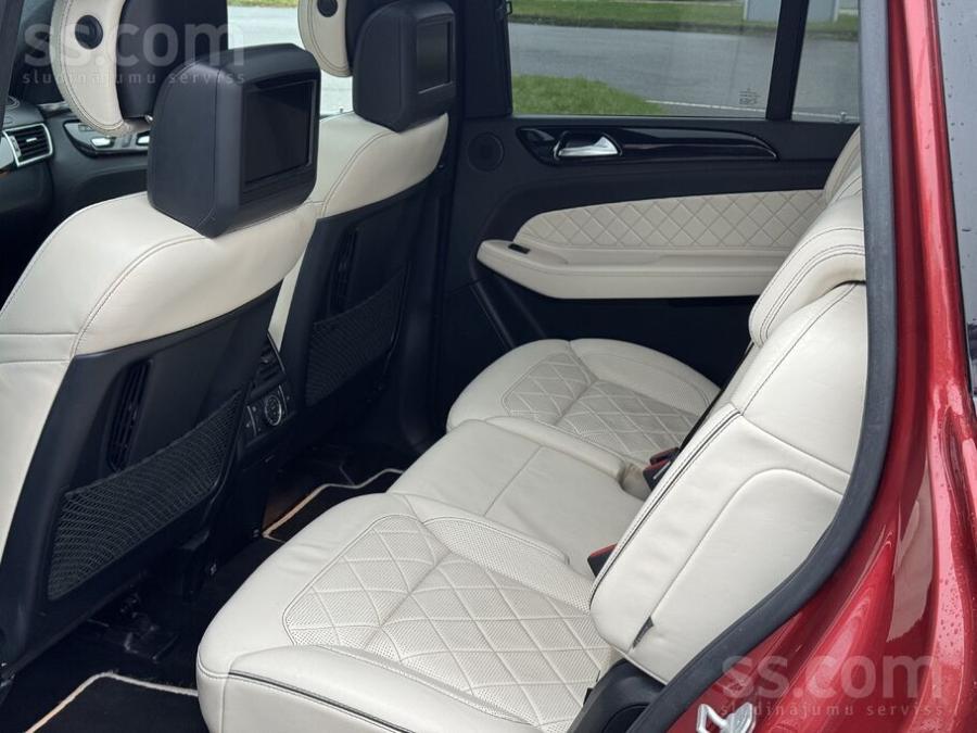 Sarkans Mercedes-Benz GLS 350 2016 Rīga, ar dzinēja tilpumu 3.00 L un nobraukumu 0 tūkst. km par 27900 €, foto 14 vietnē AUTOMOTO.COM.LV