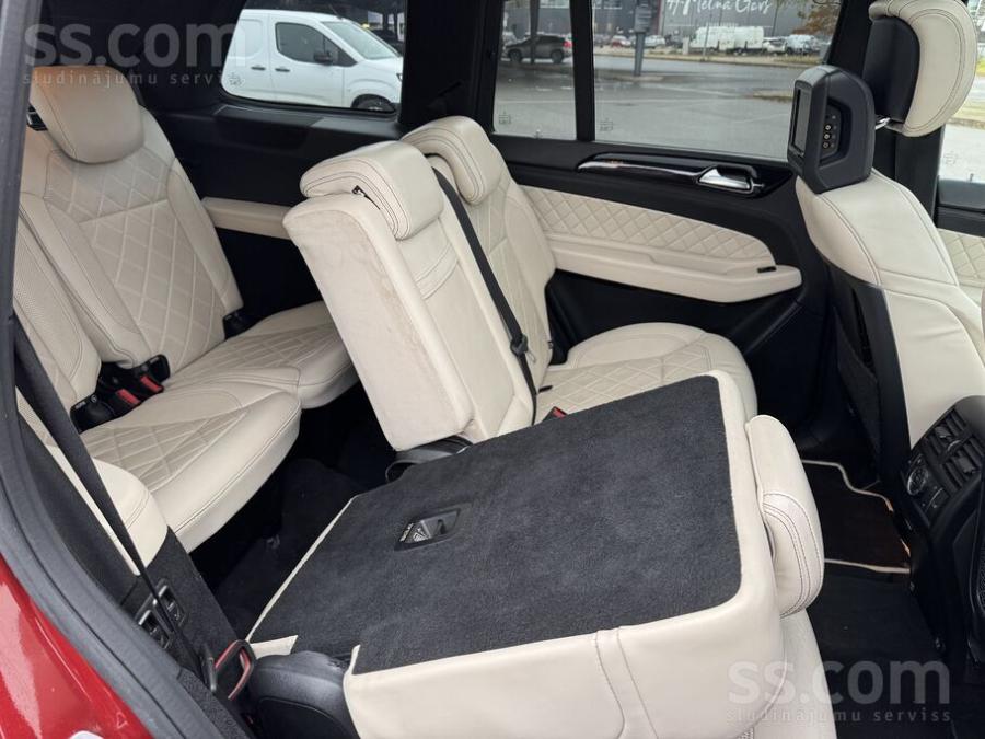 Sarkans Mercedes-Benz GLS 350 2016 Rīga, ar dzinēja tilpumu 3.00 L un nobraukumu 0 tūkst. km par 27900 €, foto 18 vietnē AUTOMOTO.COM.LV