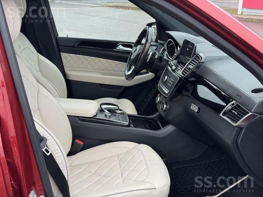 Sarkans Mercedes-Benz GLS 350 2016 Rīga, ar dzinēja tilpumu 3.00 L un nobraukumu 0 tūkst. km par 27900 €, foto 20 vietnē AUTOMOTO.COM.LV