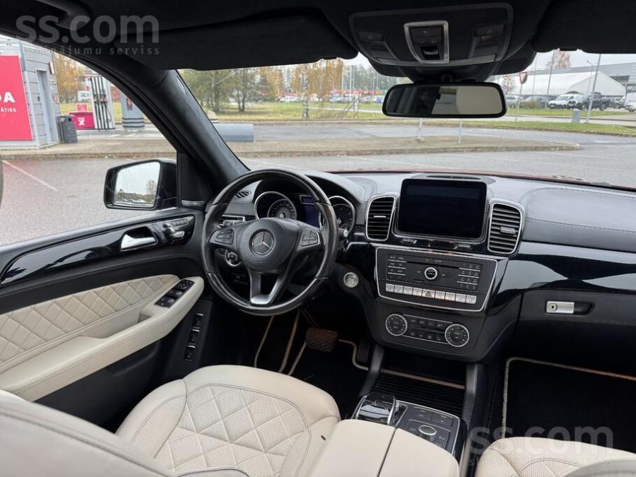 Sarkans Mercedes-Benz GLS 350 2016 Rīga, ar dzinēja tilpumu 3.00 L un nobraukumu 0 tūkst. km par 27900 €, foto 23 vietnē AUTOMOTO.COM.LV