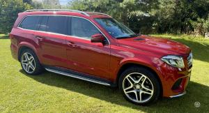Sarkans Mercedes-Benz GLS 350 2016 Viļņa, ar dzinēja tilpumu 2.99 L un nobraukumu 240 tūkst. km par 34500 €, foto 8 vietnē AUTOMOTO.COM.LV