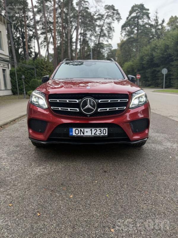 Mercedes-Benz GLS 350 2016 Jūrmala vietnē Sarkans Mercedes-Benz GLS 350 2016 Jūrmala, ar dzinēja tilpumu 3.00 L un nobraukumu 299 tūkst. km par 26500 €, foto 3 vietnē AUTOMOTO.COM.LV