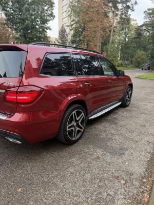 Sarkans Mercedes-Benz GLS 350 2016 Jūrmala, ar dzinēja tilpumu 3.00 L un nobraukumu 299 tūkst. km par 26500 €, foto 9 vietnē AUTOMOTO.COM.LV