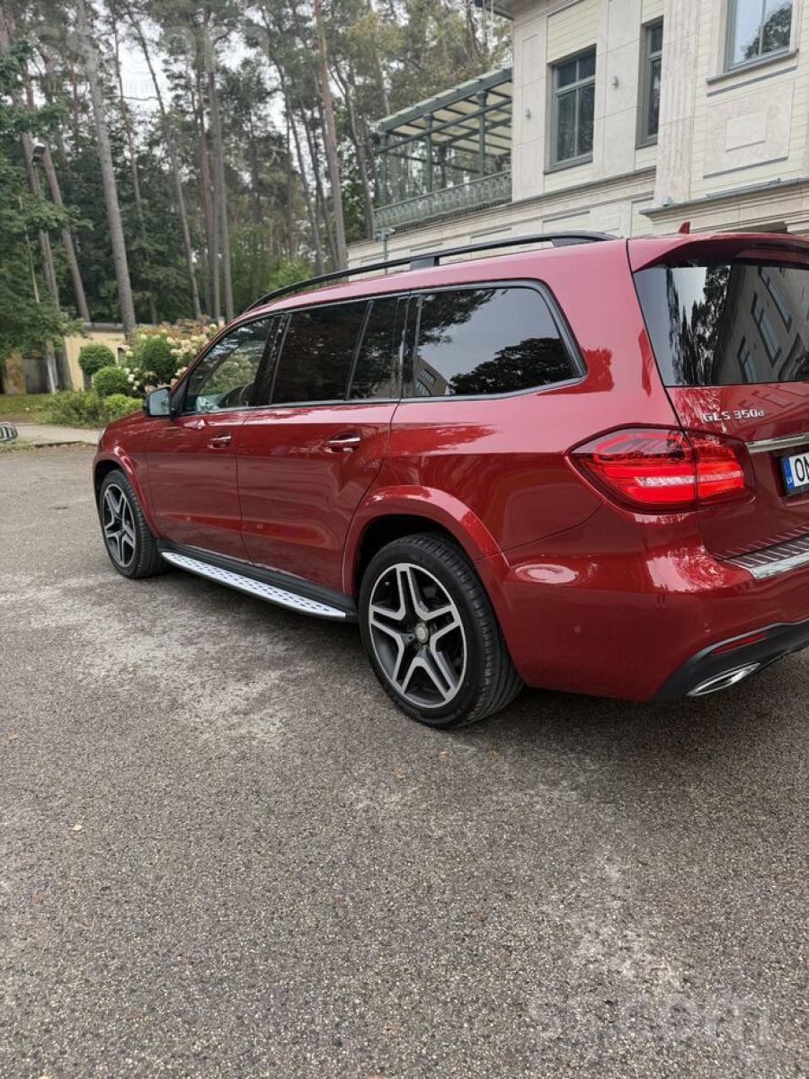 Sarkans Mercedes-Benz GLS 350 2016 Jūrmala, ar dzinēja tilpumu 3.00 L un nobraukumu 299 tūkst. km par 26500 €, foto 10 vietnē AUTOMOTO.COM.LV