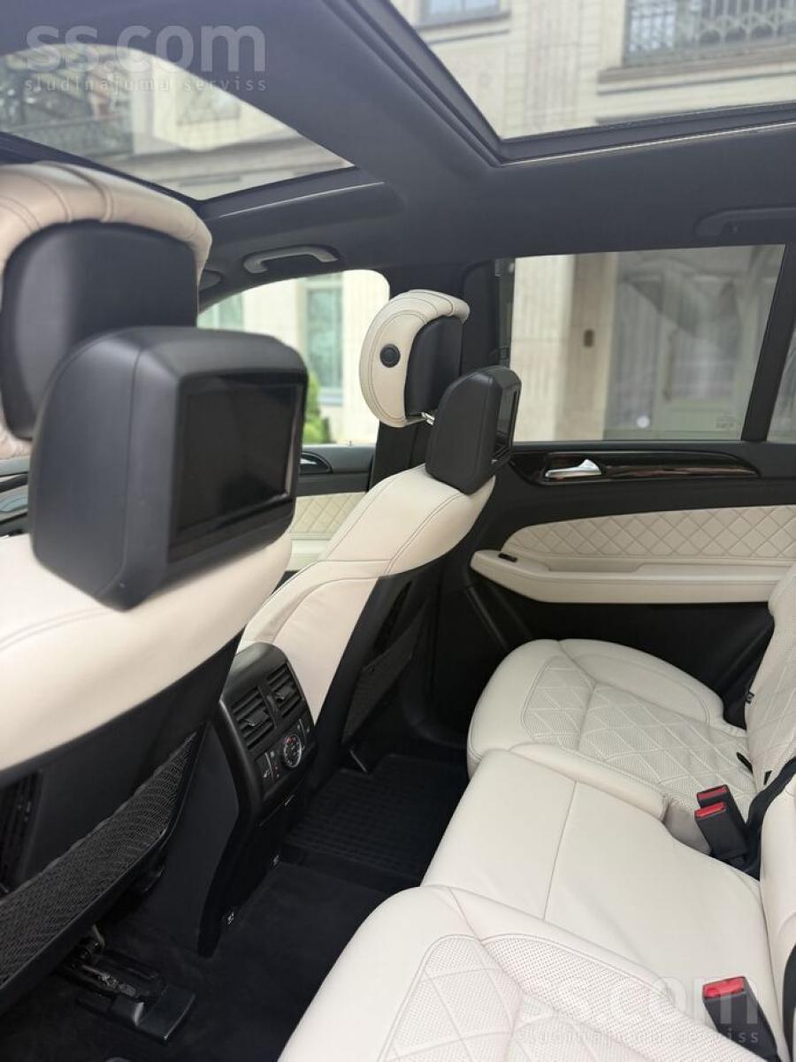Sarkans Mercedes-Benz GLS 350 2016 Jūrmala, ar dzinēja tilpumu 3.00 L un nobraukumu 299 tūkst. km par 26500 €, foto 11 vietnē AUTOMOTO.COM.LV