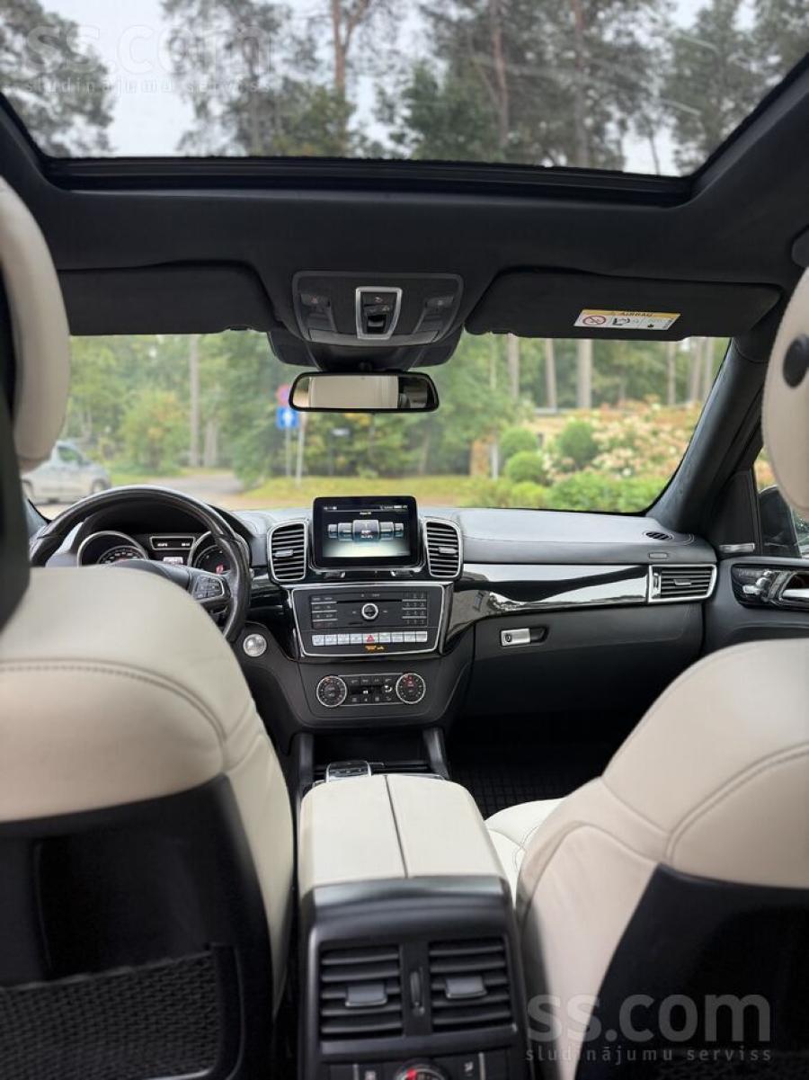 Sarkans Mercedes-Benz GLS 350 2016 Jūrmala, ar dzinēja tilpumu 3.00 L un nobraukumu 299 tūkst. km par 26500 €, foto 12 vietnē AUTOMOTO.COM.LV