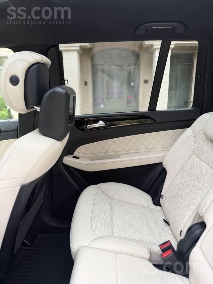 Sarkans Mercedes-Benz GLS 350 2016 Jūrmala, ar dzinēja tilpumu 3.00 L un nobraukumu 299 tūkst. km par 26500 €, foto 13 vietnē AUTOMOTO.COM.LV