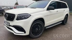 White Mercedes-Benz GLS 350 2013 in Riga, with an engine capacity of 3.00 L and mileage of 0 thousand km for 27000 €, photo 11 on AUTOMOTO.COM.LV