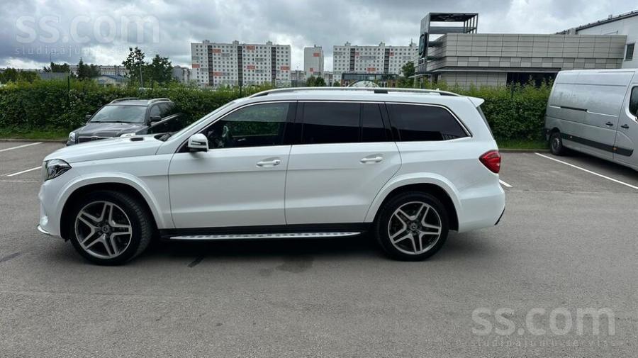 Balts Mercedes-Benz GLS 350 2017 Rīga, ar dzinēja tilpumu 3.00 L un nobraukumu 210 tūkst. km par 27900 €, foto 3 vietnē AUTOMOTO.COM.LV