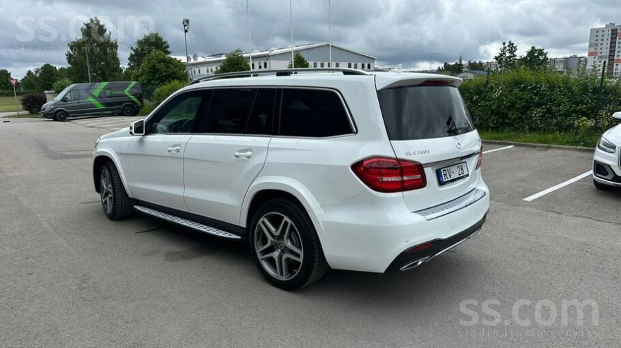 Balts Mercedes-Benz GLS 350 2017 Rīga, ar dzinēja tilpumu 3.00 L un nobraukumu 210 tūkst. km par 27900 €, foto 4 vietnē AUTOMOTO.COM.LV