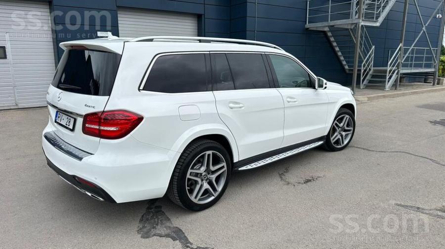 Balts Mercedes-Benz GLS 350 2017 Rīga, ar dzinēja tilpumu 3.00 L un nobraukumu 210 tūkst. km par 27900 €, foto 5 vietnē AUTOMOTO.COM.LV