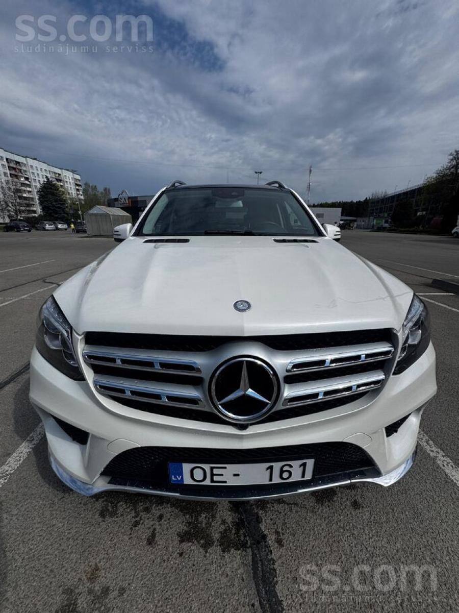 Balts Mercedes-Benz GLS 350 2017 Rīga, ar dzinēja tilpumu 3.00 L un nobraukumu 266 tūkst. km par 35200 €, foto 8 vietnē AUTOMOTO.COM.LV
