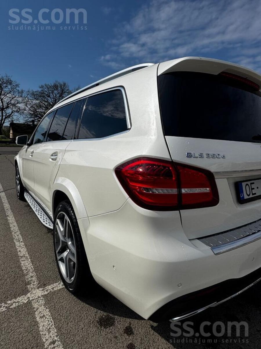 Balts Mercedes-Benz GLS 350 2017 Rīga, ar dzinēja tilpumu 3.00 L un nobraukumu 266 tūkst. km par 35200 €, foto 11 vietnē AUTOMOTO.COM.LV